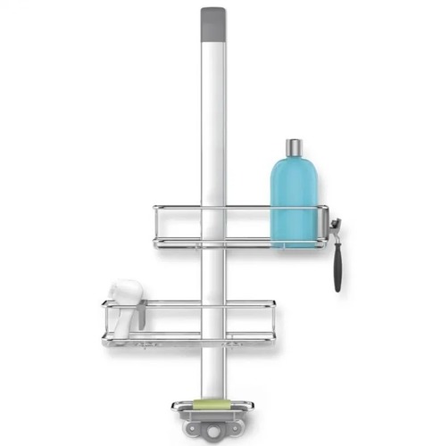 מתקן מקלחת תלוי על דלת – מבית Simplehuman ארה"ב | ללא קידוח, חזק ועמיד - הזמינו אונליין Bath Plus