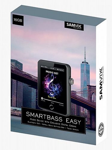 נגן MP3 סמארטבאס איזי SAMVIX SMARTBASS EASY סאמויקס - - Samvix