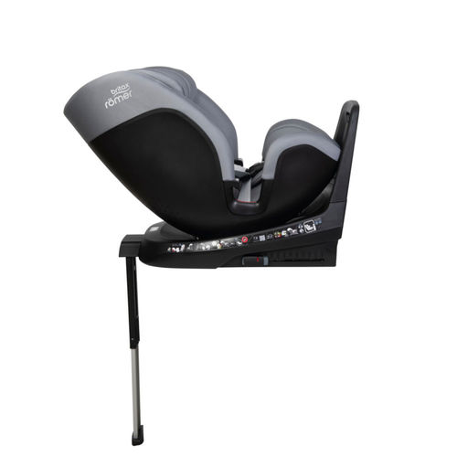 כסא בטיחות מסתובב משולב בוסטר 360° Grow Max מבית BRITAX (אפור) - Britax - מושבי בטיחות בתקן I-SIZE