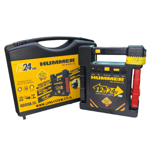 בוסטר התנעה לרכב - HUMMER H24/12 PRO