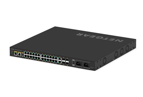 24x1G PoE++ 1,440W 2x1G and 4xSFP Managed Switch – GSM4230UP Netgear ...