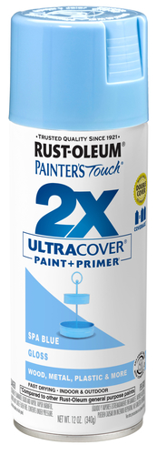 ספריי צבע 2XGloss Spa Blue RUST-OLEUM - RUST-OLEUM - תרסיסי צבע ותחזוקה