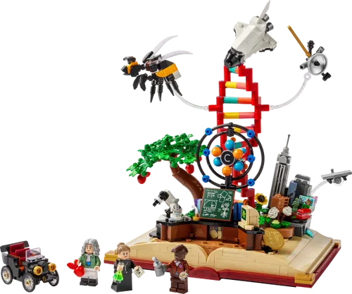 לגו Ideas – האבולוציה של המדעים (21355) LEGO - Lego - אקספרט ( דגמים ...