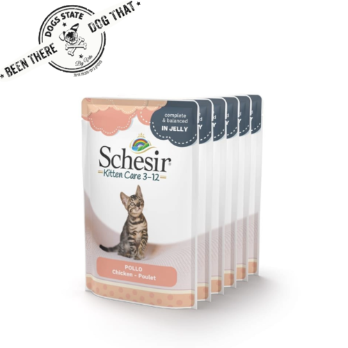 Schesir – שאזיר פאוץ עוף לגורי חתולים 85 גרם | DOGS STATE ONLINE