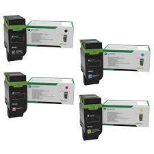 סט טונרים מקוריים Lexmark CS531 CX532 - הזמינו במחיר משתלם
