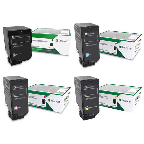 סט טונרים מקוריים Lexmark CS730/5,CX730 - הזמינו במחיר משתלם