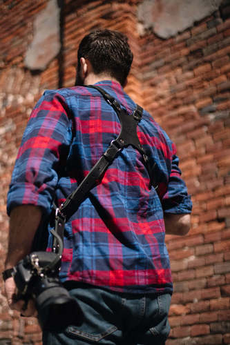 רצועה כפולה למצלמות Coiro Slim Dual Camera Harness - - רצועות ואביזרים ...