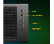 מארז Antec AX85 ARGB Mid-Tower Gaming Case 4XARGB 12mm Fan ATX AMD ...