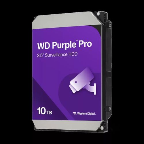 דיסק קשיח פנימי לנייח WD 10TB Purple 7200rpm 272MB 3.5 SATA III Western Digital - Western ...