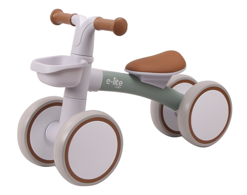 אופני איזון QUATRO MINI RIDER / ירוק - מוצצים