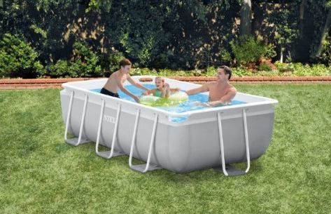 בריכת INTEX עמודים מלבנית אולטרה 300/175/80 ס"מ דגם 26784 (יבואן רשמי)