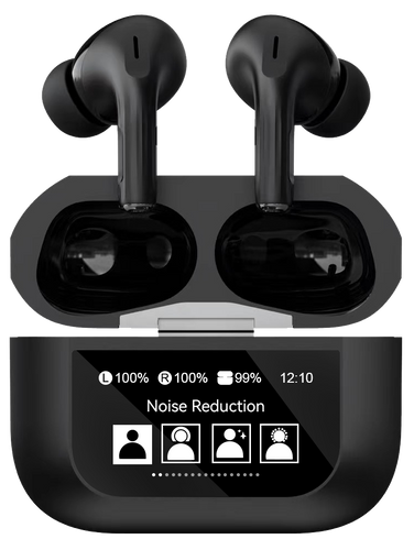 אוזניות אלחוטיות CORAL Shape ANC TWS - צבע שחור - Coral - אוזניות