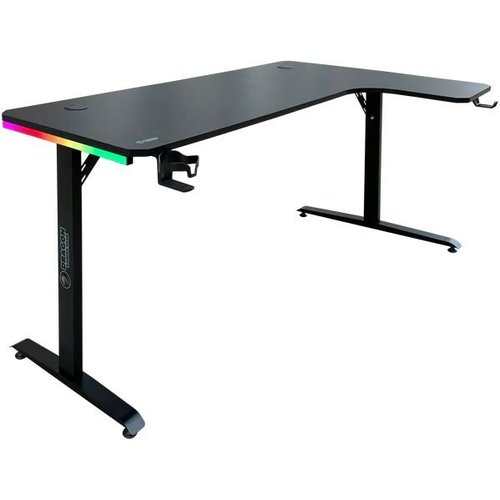 שולחן גיימינג - Dragon TL עם זווית ימין כולל תאורת RGB DRAGON GAMING ...