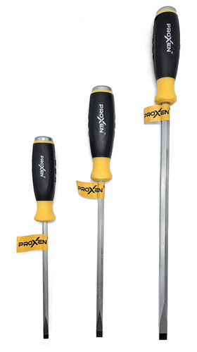 מברג דפיקה שטוח 10X300 PROXEN פלדת S2 - PROXEN - מברגים