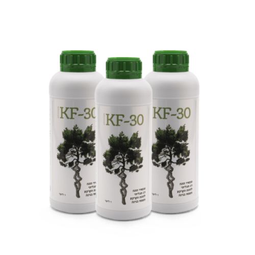 דשן נוזלי אורגני KF-30 | הזנה מושלמת לגינה פורחת | שפרירית