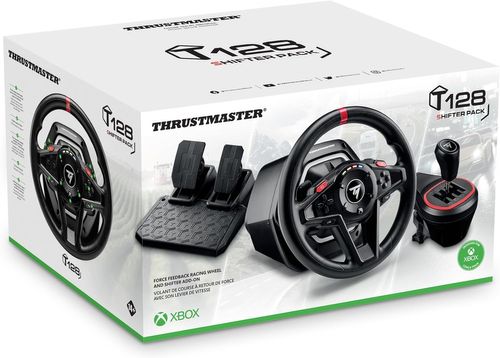 הגה מרוצים Thrustmaster T128 Shifter Pack , Xbox Series / PC - Thrustmaster - חווית נהיגה