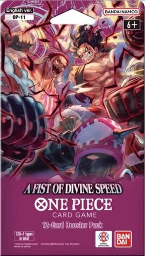 קלפי וואן פיס חבילת בוסטר מוסלבת A Fist of Divine Speed Sleeved Booster ...