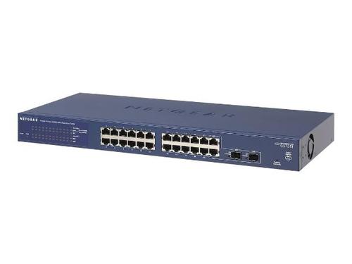 מתג NETGEAR PROSAFE® 24-PORT GIGABIT SMART SWITCH GS724T-300