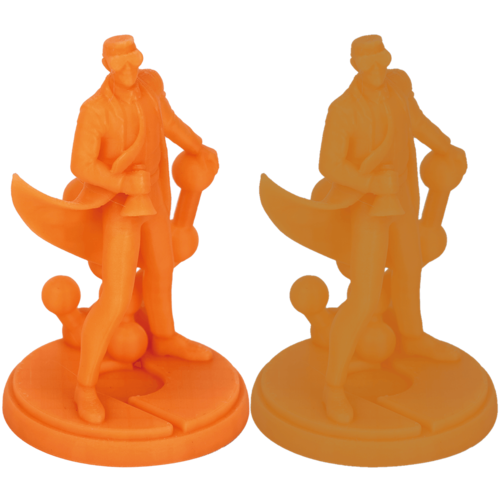 פילמנט כתום זוהר בחושך 1 ק"ג 1.75 מ"מ - Panchroma Luminous PLA Orange ...