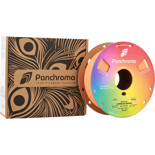 פילמנט כתום זוהר בחושך 1 ק"ג 1.75 מ"מ - Panchroma Luminous PLA Orange ...
