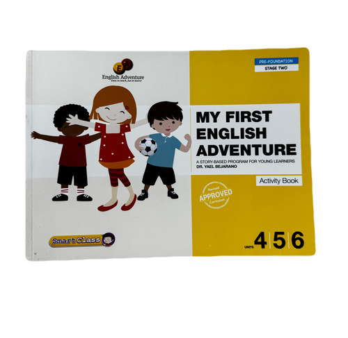 my first english adventure activity book 4/5/6 \ אינגליש אדוונצר ...