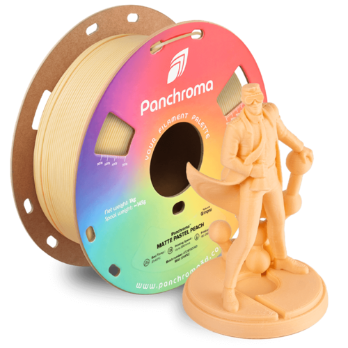 פילמנט אפרסק פסטל 1 ק"ג 1.75 מ"מ - Panchroma Matte PLA Pastel Peach ...