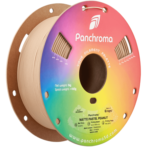 פילמנט אפרסק פסטל 1 ק"ג 1.75 מ"מ - Panchroma Matte PLA Pastel Peach ...