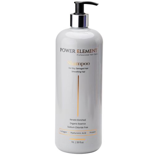 שמפו קרטין לשיער יבש, פגום ולשיער שעבר החלקה POWER ELEMENT פאוור אלמנט ...