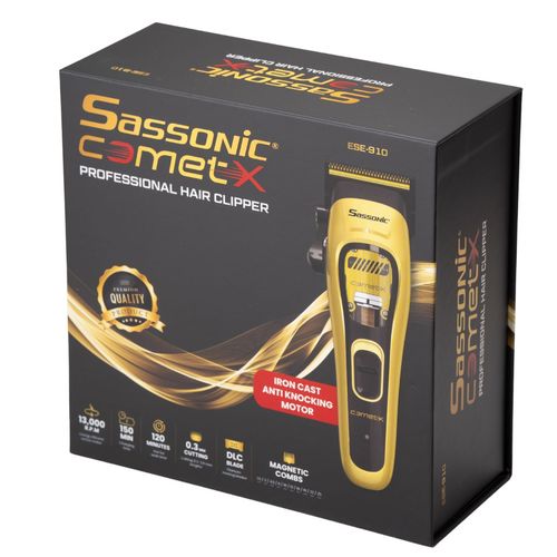 מכונת תספורת SASSONIC ססוניק דגם ESE910 | הייר קוסמטיקס