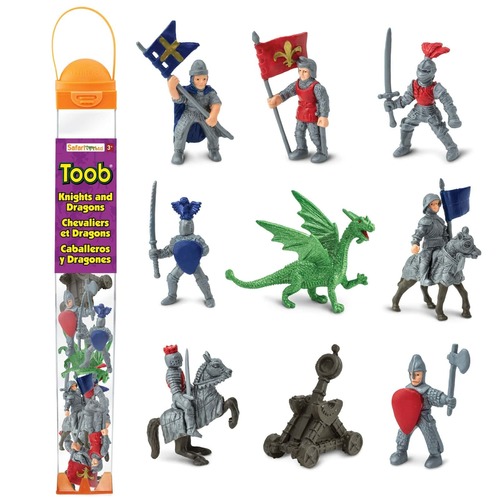 פריטים בטיובה (TOOBS)! מארז 8 בעלי מקצוע! מבית SAFARI LTD