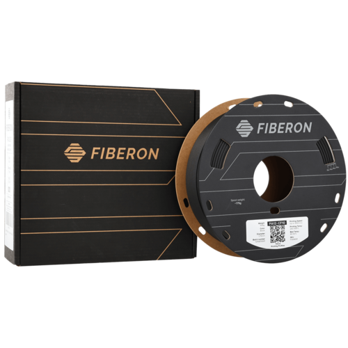 ניילון 12 סיבי פחמן 500 גרם קוטר 1.75 מ"מ- Fiberon PA12-CF10 Black 500 gr (PolyMide PA12-CF)