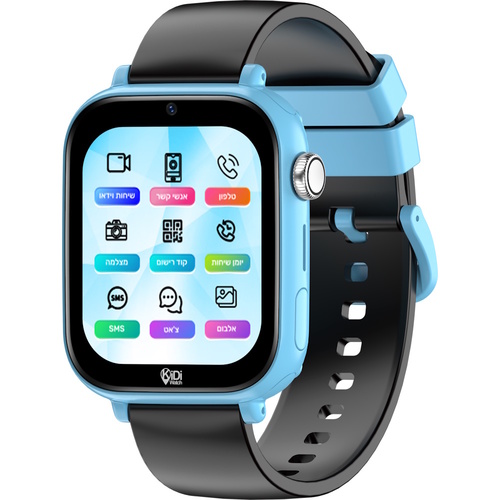שעון חכם 4G לילדים כולל SIM מובנה Kidiwatch דגם Kidi 360 בנים - אולסייל