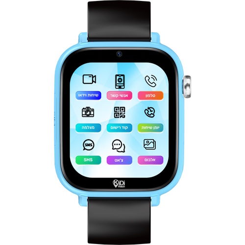 שעון חכם 4G לילדים כולל SIM מובנה Kidiwatch דגם Kidi 360 בנים - אולסייל