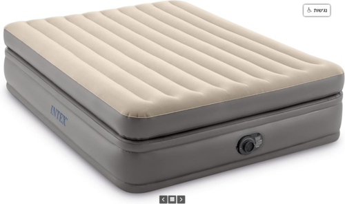 מזרון מתנפח עם משאבה חשמלית גובה 51 ס"מ אחד המומלצים של אינטקס INTEX COMFORT 64164 - INTEX ...