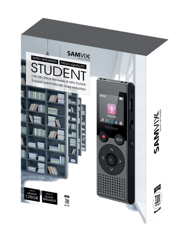 מכשיר הקלטה SAMVIX STUDENT 128GB סאמויקס - - Samvix