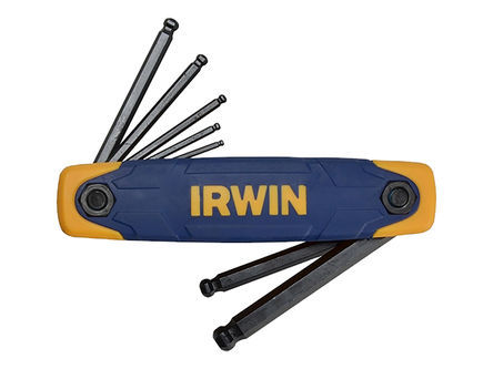 אולר סט מפתחות אלן משושה כדורי T10769 Irwin - Irwin - מפתחות, בוקסות