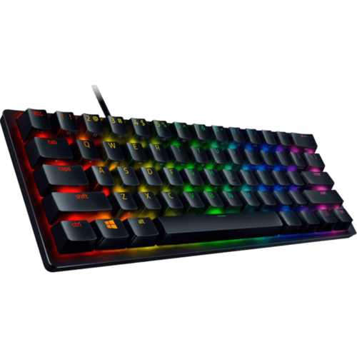 מקלדת גיימינג מכנית Razer Huntsman Mini Purple Switch