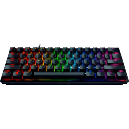 מקלדת גיימינג מכנית Razer Huntsman Mini Purple Switch