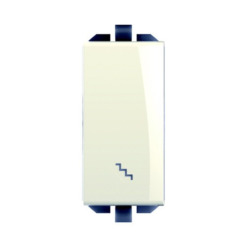 לחצן סימון מדרגות 1 מודול לבן ניסקו סוויץ' Nisko switches - Nisko switches - מפסקים תחת הטיח