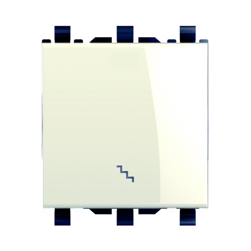 לחצן סימון מדרגות 2 מודול לבן ניסקו סוויץ' Nisko switches - Nisko switches - מפסקים תחת הטיח