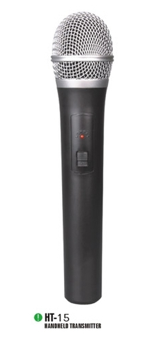 סט אלוחטי כפול 2 מקרופנים ידניים KRSECT WR-15D/HT15 UHF