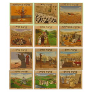 ערכת תמונות פרשיות חומש ויקרא - שבת