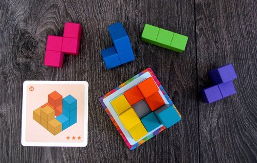 CUBISSIMO קוביסימו משחק חשיבה מבית DJECO - DJECO - משחקי קופסא מובילים