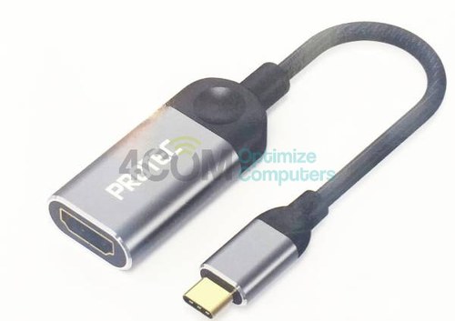 מתאם Type C (זכר) לHDMI(נקבה) Protec DM109לקנייה און-ליין במחיר אטרקטיבי באתר 4com, חברת ...