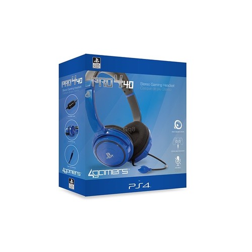 PS4 4gamers PRO4-10 Blue - אביזרים נלווים - Playstation 4