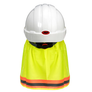 קסדת מגן עם רצ'ט ורצועת סנטר מובנית דגם PRO Y.S צבע כתום - הגנת ראש ופנים