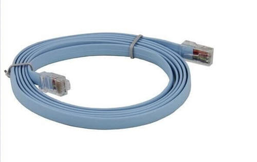 Blue RJ45 RJ45 Rollover Console Cable 2m - כבלים לרשת RJ45