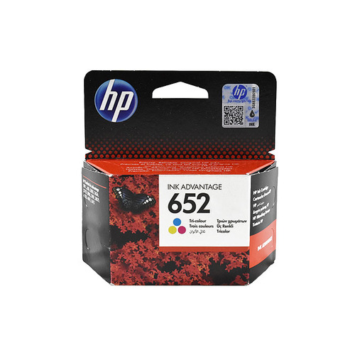 ראש דיו צבעוני HP 652 F6V24AE BHL - מקורי