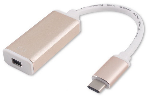 מתאם USB Type C זכר ל-Mini Display Port נקבה