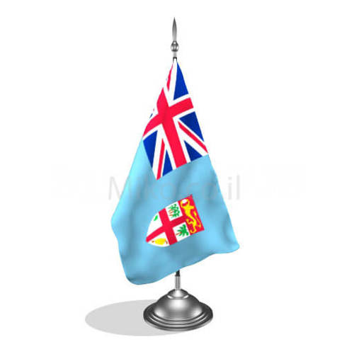 דגלון פיג'י - Fiji mini flag *תמונה לצורך הדמיה בלבד* - דגלוני מדינות ...